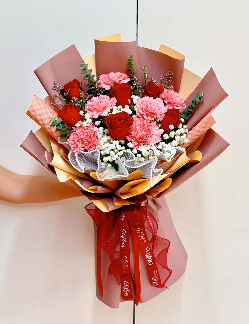 VD-36 - Roses & Carnations | Manila Florist | Free Same Day Delivery ...